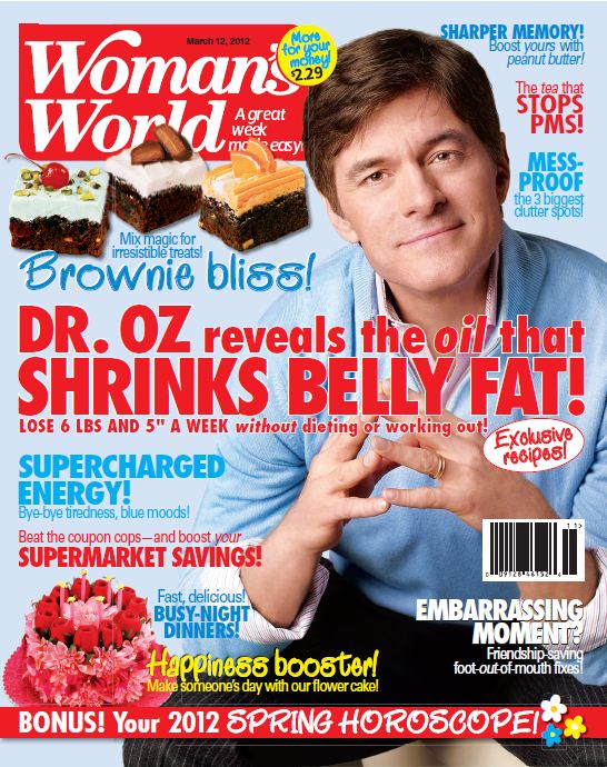 Woman's World cover - Fab Over 40
